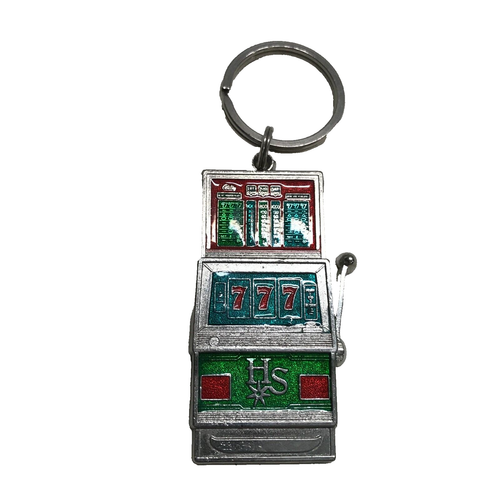 Vintage High Sierra Casino Slot Machine Metal Keychain Keyring-Lake ...