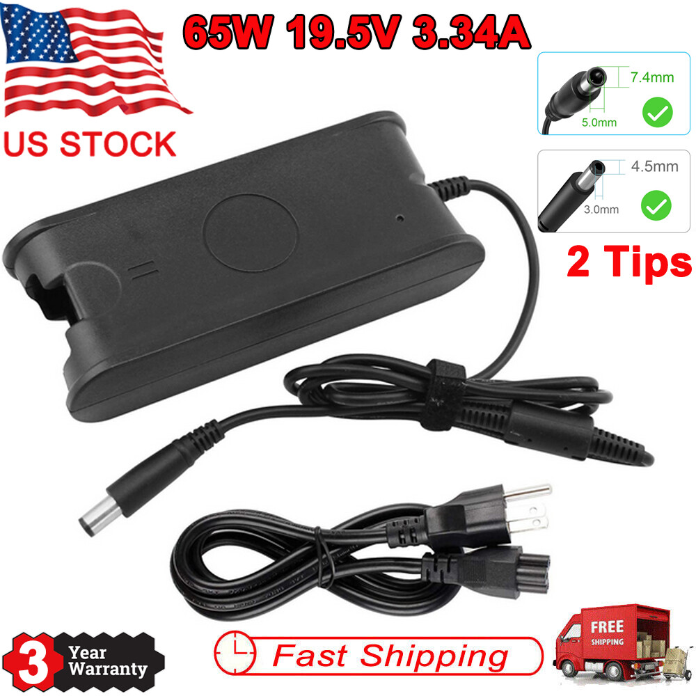 65W Charger For DELL PA-12 Inspiron 6TM1C AC Power Adapter Charger ...