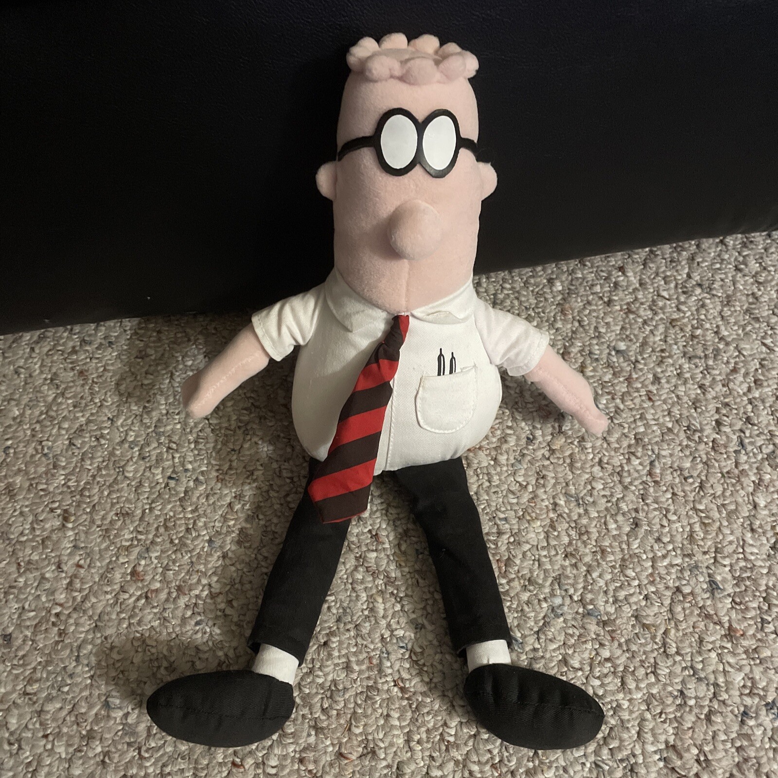 Dilbert and Dogbert Large Gift Set Stuffed Plush Dolls Collectible 17 ...