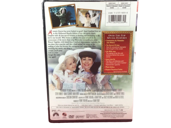 Mommie Dearest DVD Hollywood Royalty Edition Faye Dunaway 1981 Movie ...
