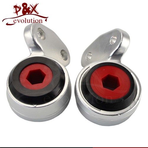 For BMW E46 3 Series Z4 E85 Heavy Duty Polyurethane Control Arm Bushing ...