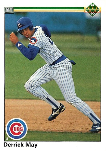 1990 Upper Deck #736 Derrick May Chicago Cubs | eBay