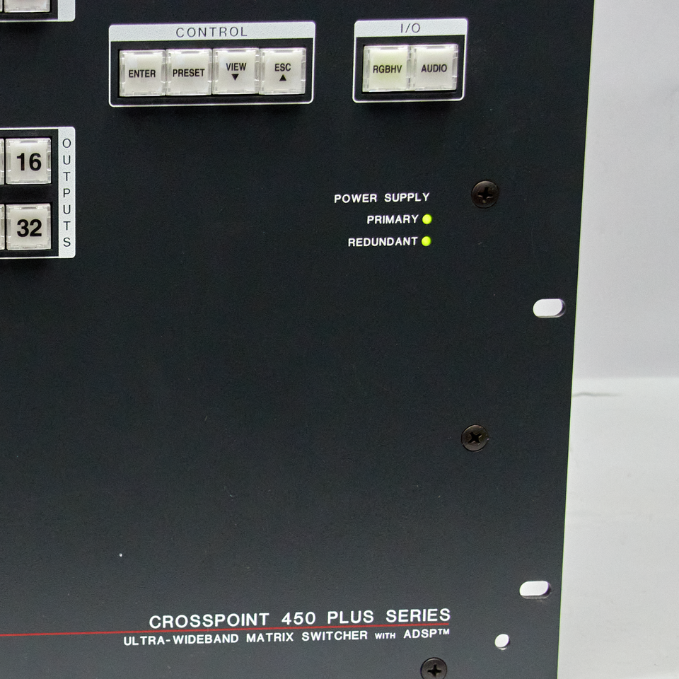 Extron CrossPoint 450 Plus Series 32x32 Ultra-Wideband Matrix Switcher ...