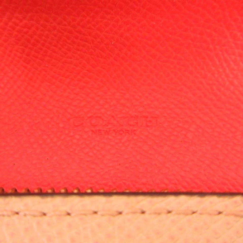 Coach Portafoglio Lungo Beige Flap Turn Lock Hardware Donna Giappone | eBay