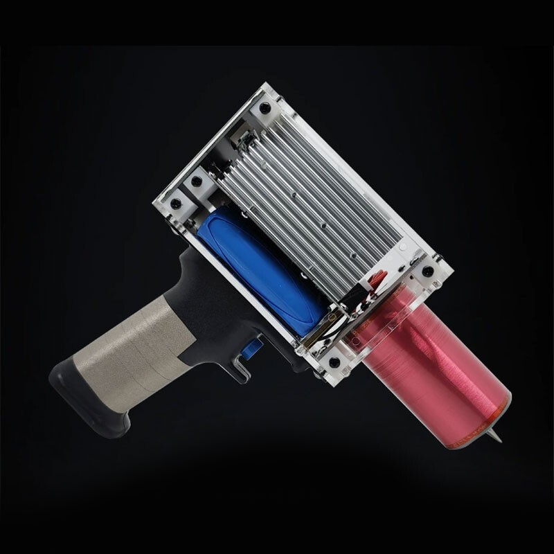 Tesla Coil Gun Handheld Magnetic Energy Generator +Power Adapter ...