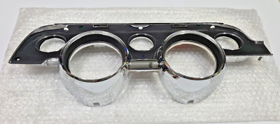 1967 Ford Mustang Instrument Fascia Panel Black - Scott Drake C7ZZ ...