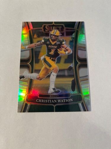 2023 Panini Select Draft Picks #62 Christian Watson Silver Prizm | eBay