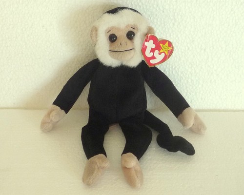 Ty Beanie Baby "Mooch" the Spider Monkey W Multiple TAG ERRORS 98/99 ...