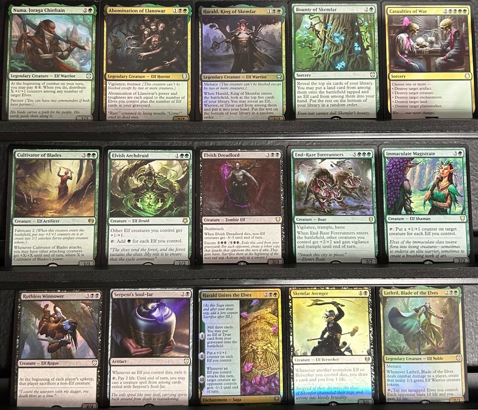 ***Custom Commander Deck*** Lathril, Blade of the Elves - Aggro Elves ...