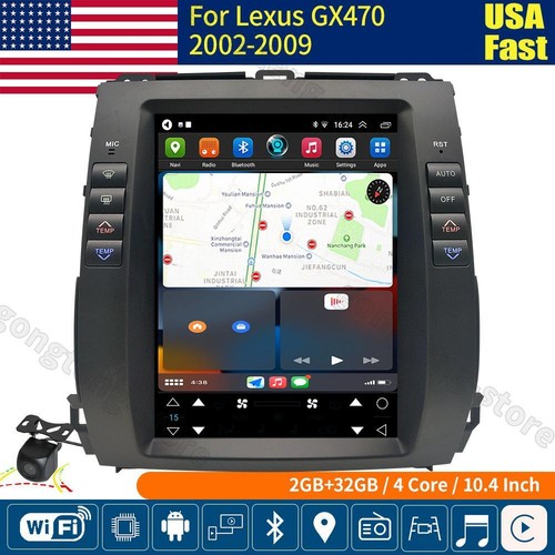 For Lexus GX470 2002-2009 Car GPS Navigation Car Radio Stereo Head Unit ...