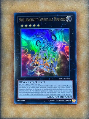 Yugioh Stellarknight Constellar Diamond SECE-EN051 Ultra Rare NM | eBay