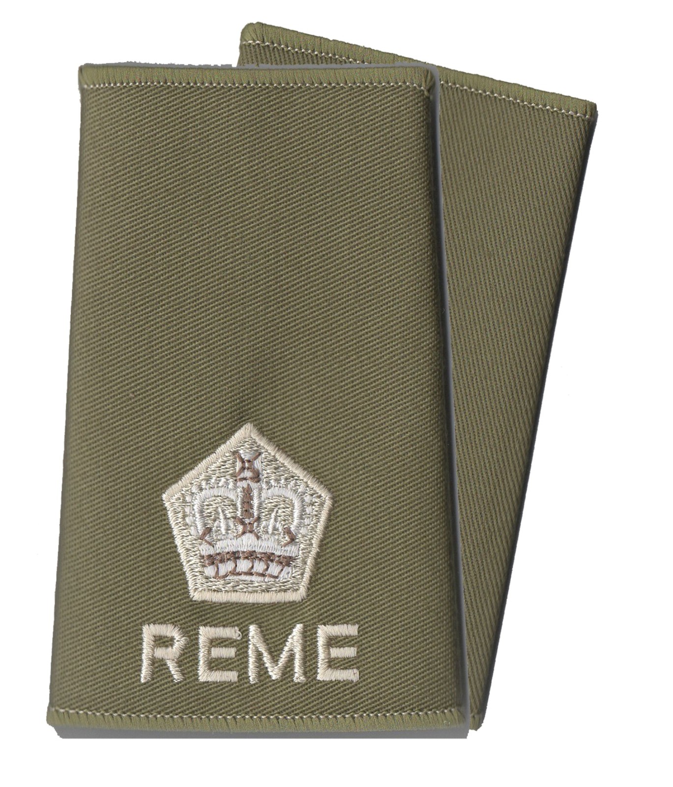 REME Rank Slides Olive Green Royal Electrical & Mechanical Engineers ...