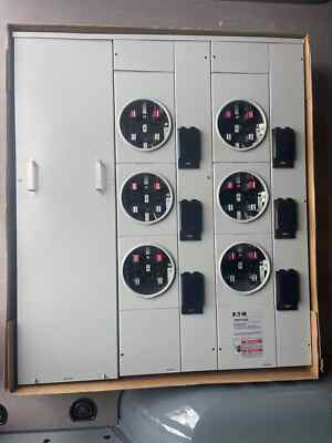 Eaton Multi Meter Pack 1MP6126R, 6 Socket, Bus: 600A NEW | eBay