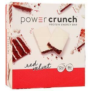 Power Crunch Protein Energy Bar Red Velvet 12 bars 644225722288| eBay