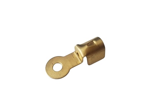 1 Brass Spark Plug Wire Ends Clips Crimp Ring terminals Maytag Briggs ...