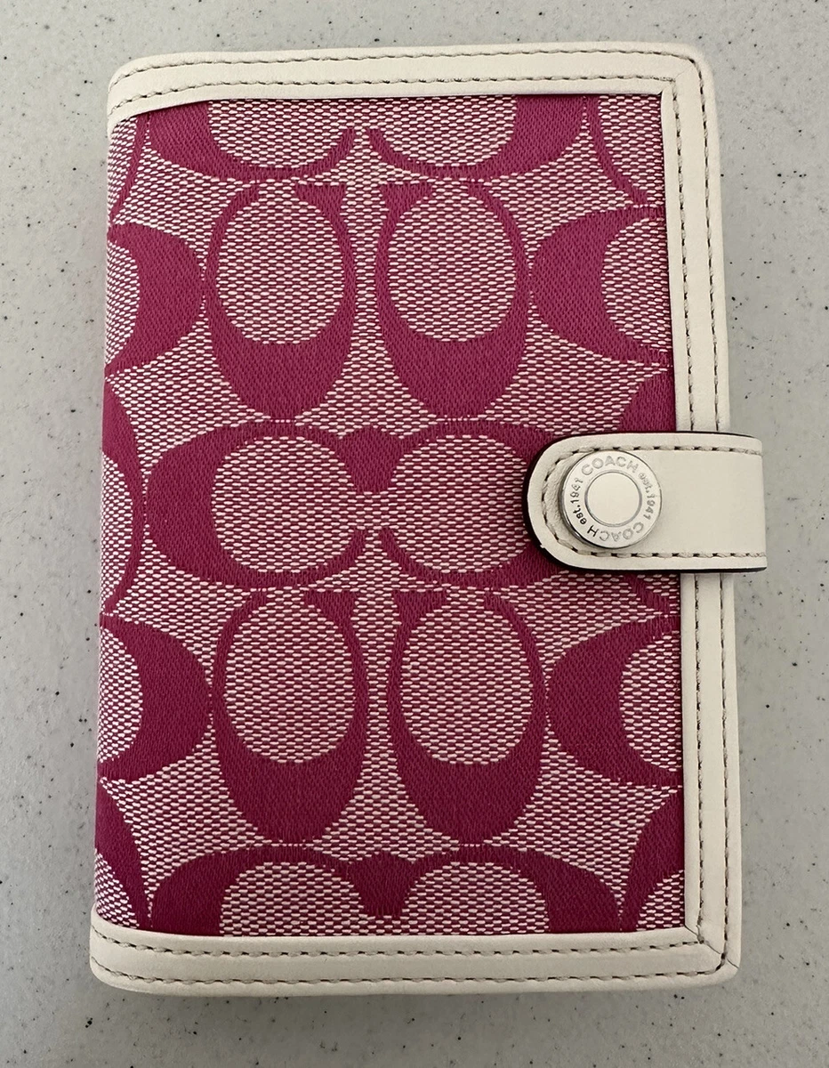 Coach Logo Pattern Pink