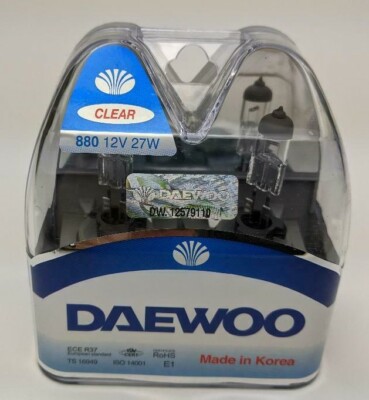 DAEWOO 880 12V 27W Headlight Bulb Set, 2 pieces = 1 set C03 | eBay