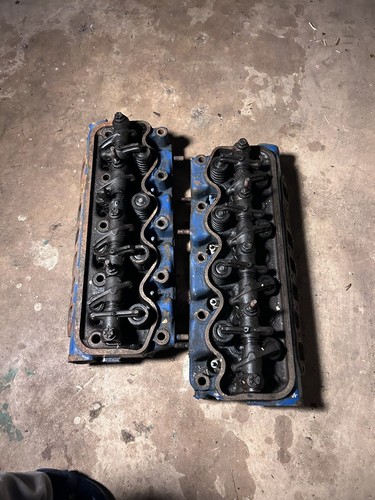 1957 Dodge 325 Poly Complete Engine Heads With Valve Train | eBay