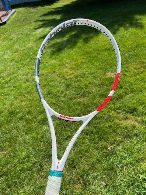 Babolat Pure Strike EVO Tennis Racquet - Unstrung, Grip Size 4 1/4 in ...