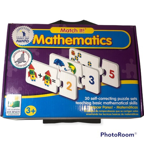Match It - Mathematics - Complete - 30 Self Correcting Cards Sets | eBay