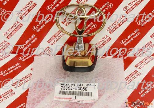 Toyota Land Cruiser 1998-2007 J100 Hood Logo Emblem Gold 75303-60080 | eBay