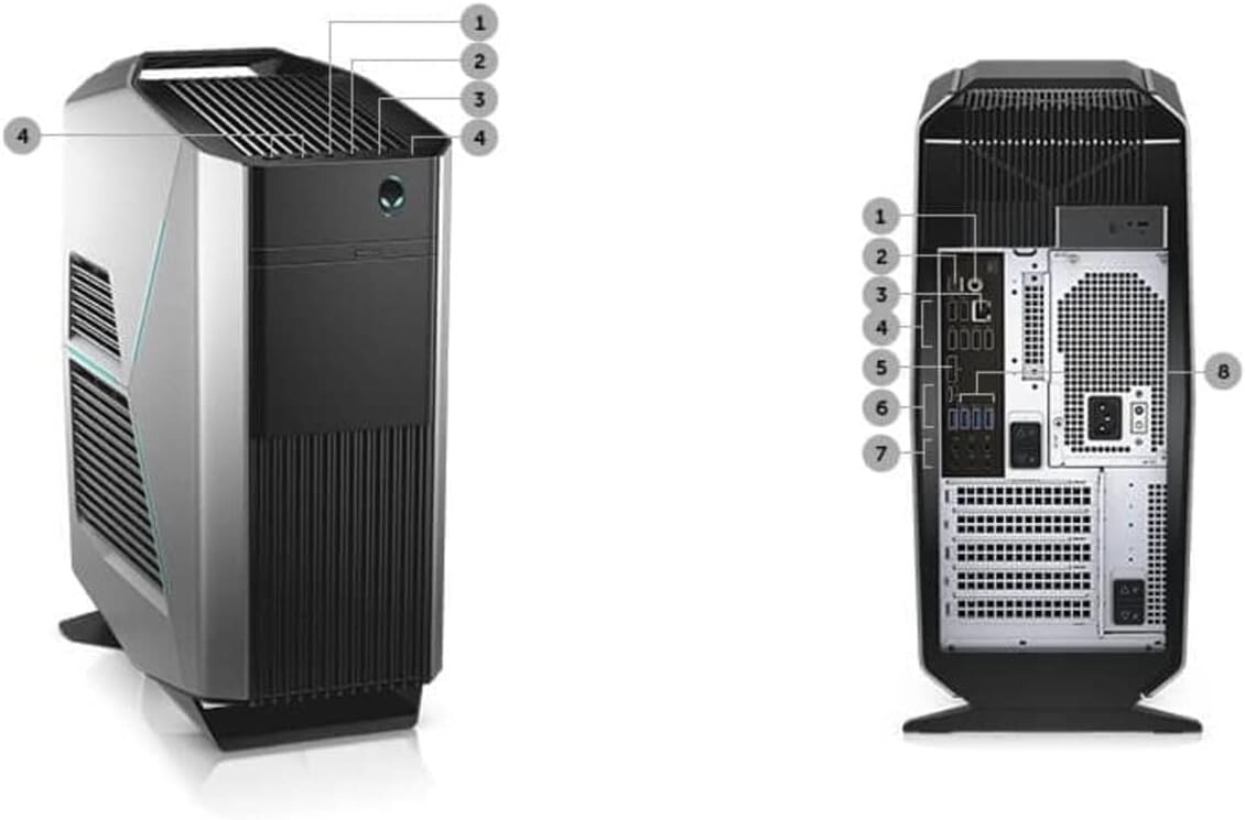 Alienware Aurora R8 Gaming PC | Intel Core i7-9700K | 32GB RAM | 1TB ...
