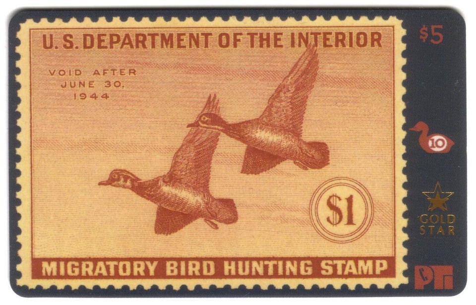 Duck Hunting & Conservation Permit Stamps Cplt Set of 62 GOLD* USED ...
