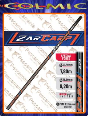 Canne Roubaisienne Colmic "RBS ZAR CARP (9,20MT)" | eBay