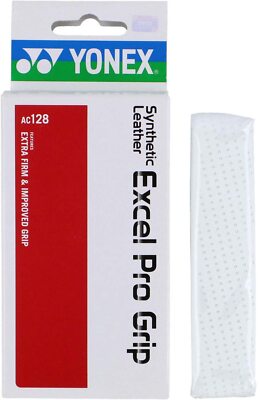 Yonex Synthetic Leather Excel Pro Grip white AC128 011 553 Tennis ...