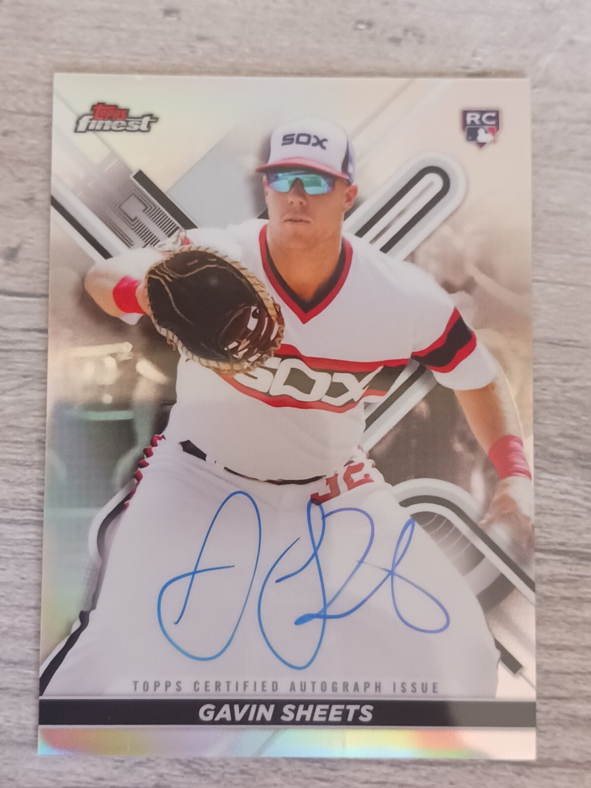 2022 Topps Finest - Finest Autographs #FA-GS Gavin Sheets (AU, RC) for ...