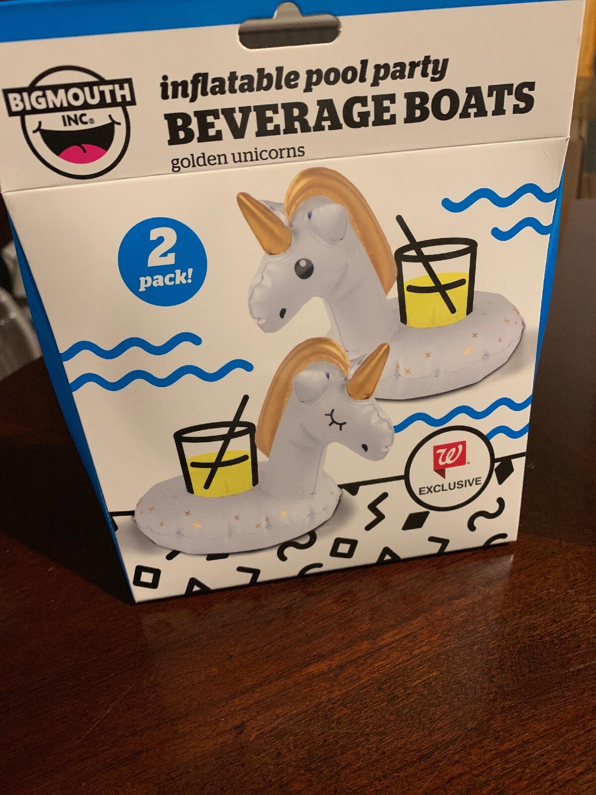 Inflatable Pool Party Beverage Boats Unicorns Bigmouth Inc.Float your ...