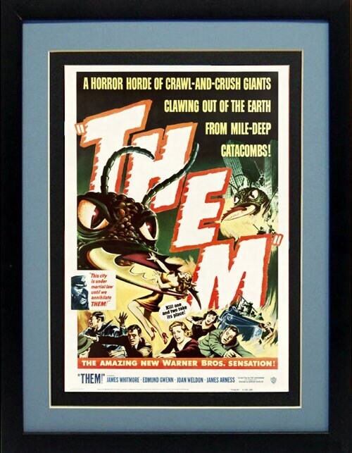 Them Movie Poster Framed | eBay