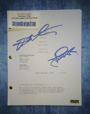 Jensen Ackles & Jared Padalecki Hand Signed Autograph Supernatural ...