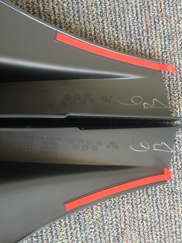 2014-2018 Chevrolet Silverado Front & Rear Molded Splash Guard Pkg ...