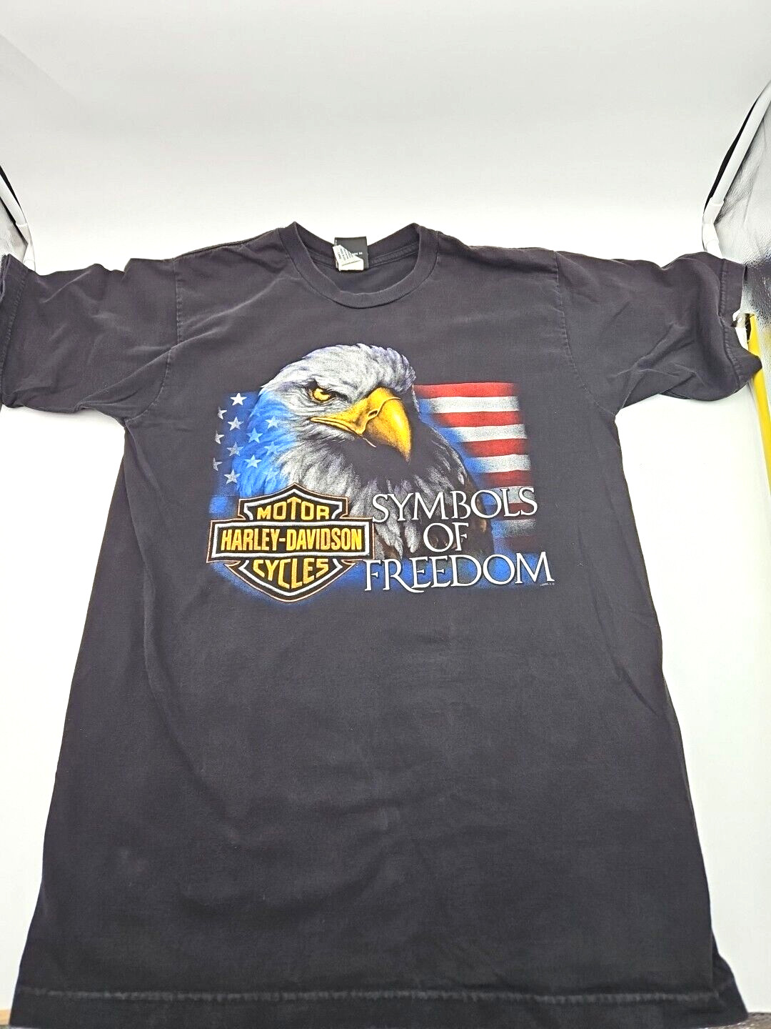 Harley Davidson Symbols Of Freedom Eagle Logo T Shirt… - Gem