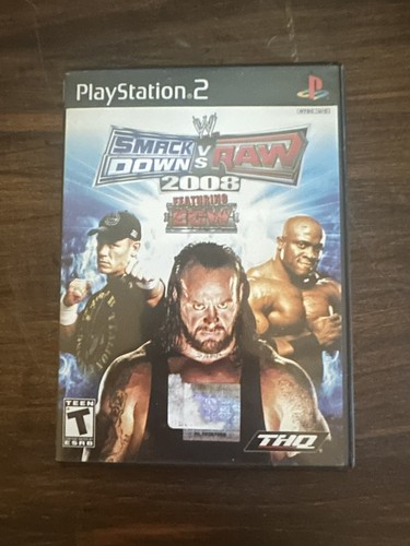 WWE Smackdown VS Raw 2008 (PS2, 2007) TESTED | eBay