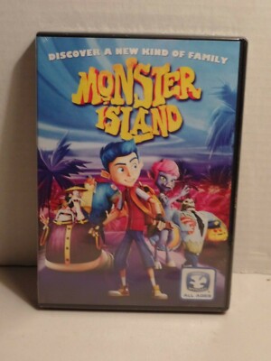 [New] Monster Island (DVD, 2017) Phillips Vasquez Jennifer Beth Kaplan ...