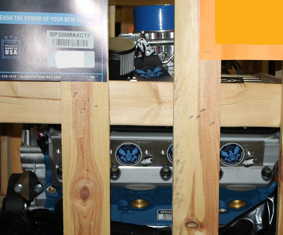 BluePrint Engines 306 CI Crate Engine, SB Ford Compatible Long Block ...