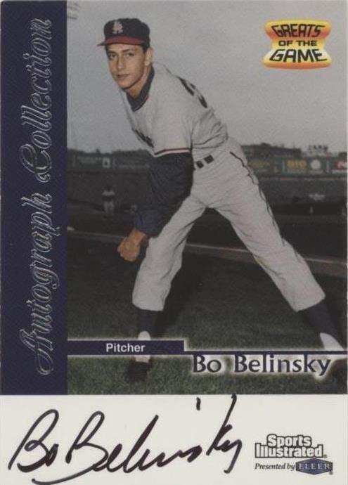 1999 Fleer Sports Illustrated Greats of the Game - Autographs Bo ...
