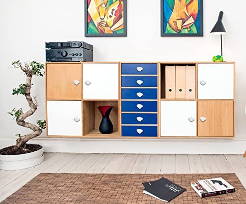 4Pcs Ceramic Cloud Cabinet Knobs Drawer Pulls Handles Furniture Single Hole C... | eBay