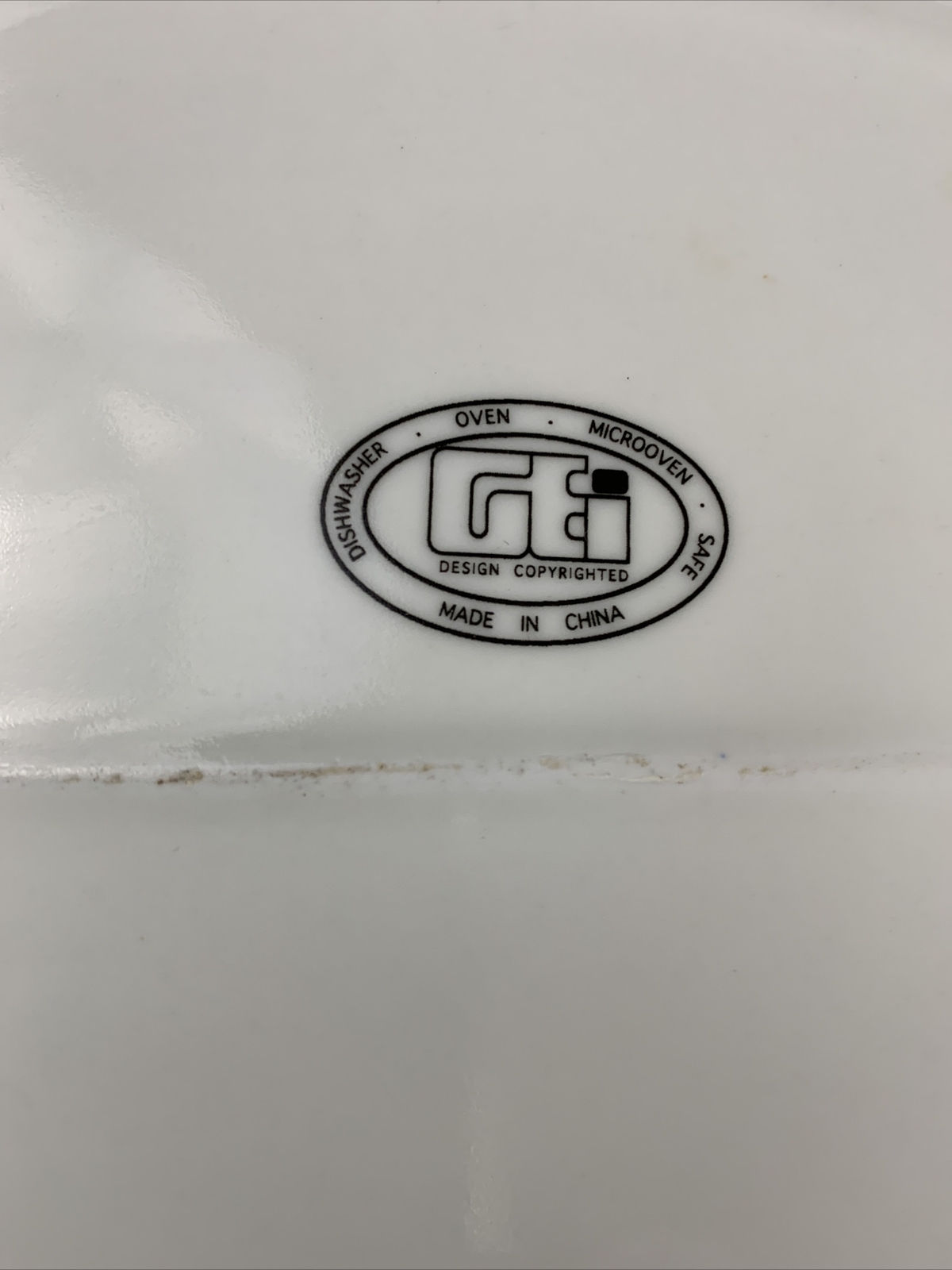 GEi Design Corp Christmas Snowman Platter Holly Berries White Red 14" X ...