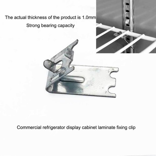 12 Pieces Freezer Clip Detachable Shelf Clips Replacement Insert Clamp ...