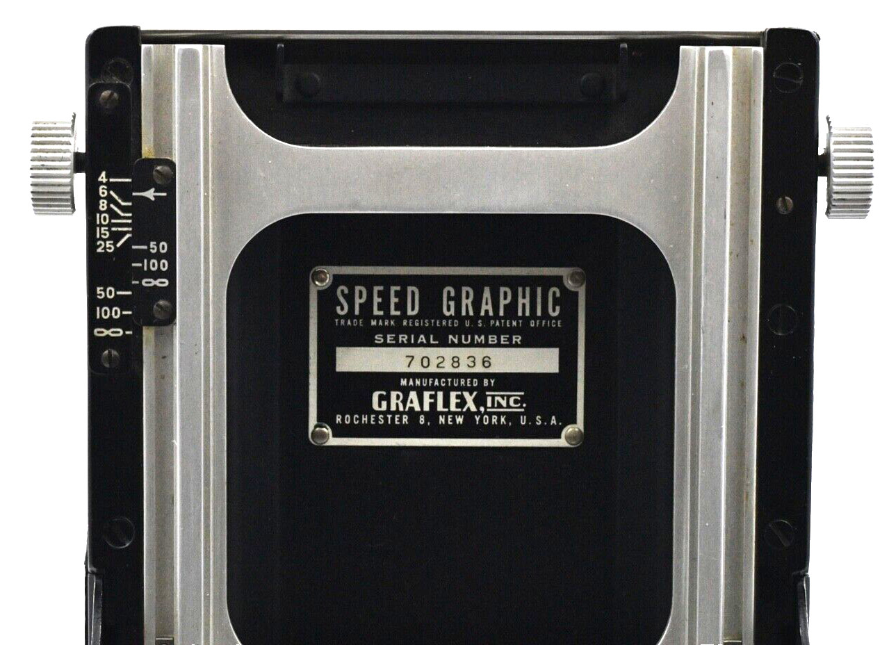 PACEMAKER SPEED GRAPHIC 2 1/4 x 3 1/4 Camera/GRAFLEX OPTAR f4.5/101mm ...