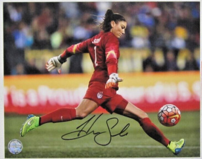 Hope Solo Autographed Signed 8x10 Photo World Cup Soccer Team USA | eBay