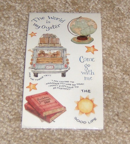 Colorbok Sticker Sheet ~ Susan Branch...Travel/Here we Go | eBay