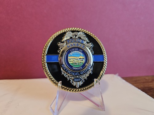 Kansas Police National Guard Law Enforcement Military Collectible ...
