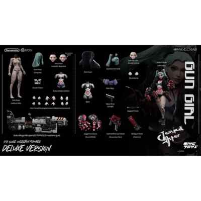 Romankey X COWL Jessica Gun Girl 1/12 Action Figure Model Collection ...