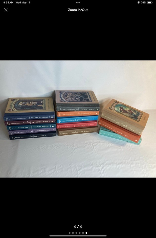 Complete Set Series - Lot of 13 A Series of Unfortunate Events By ...