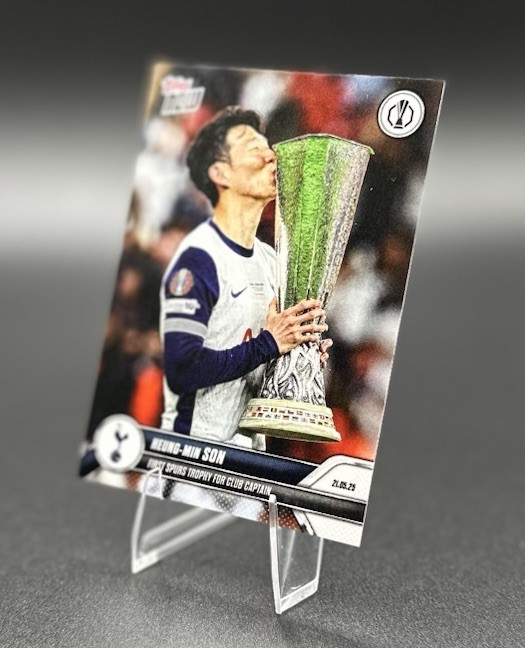 2025 Topps Now UEL - #038 Heung-Min Son First Spurs Trophy | eBay