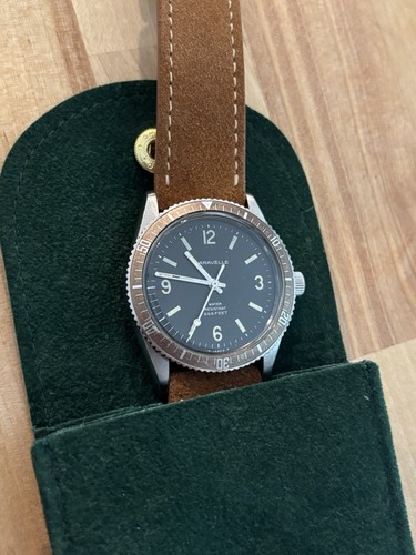 Caravelle Sea-Hunter “Devil Diver” 666ft Explorer Dial | eBay